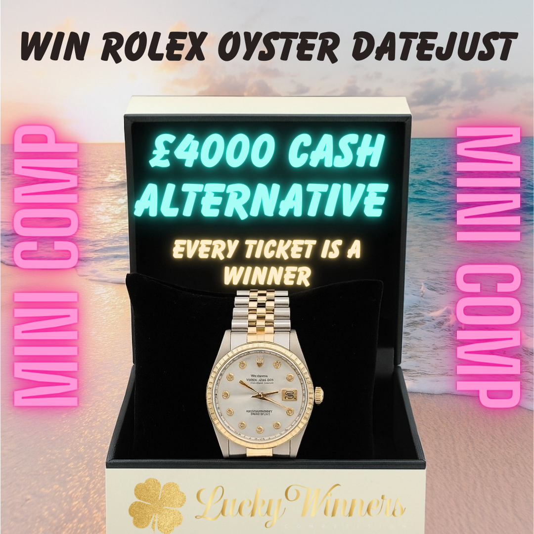 Win 20x Tickets – Auto Drawn When Sold Out – Lucky Winners Competition